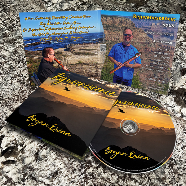 Rejuvenescence (Physical CD) - Bryan Quinn [Musician: World Flutes]